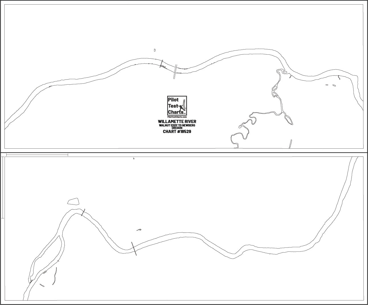 #18529 Willamette River, Walnut Eddy to Newsberg, Oregon Chart – Pilot ...
