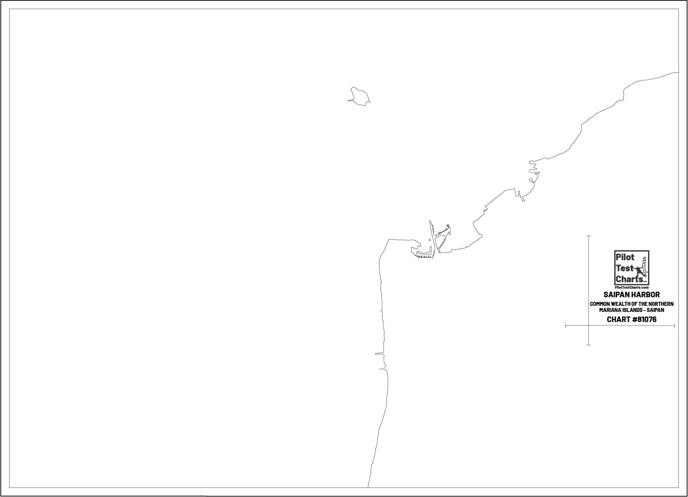 #81076 Saipan Harbor, Saipan Chart – Pilot Test Charts