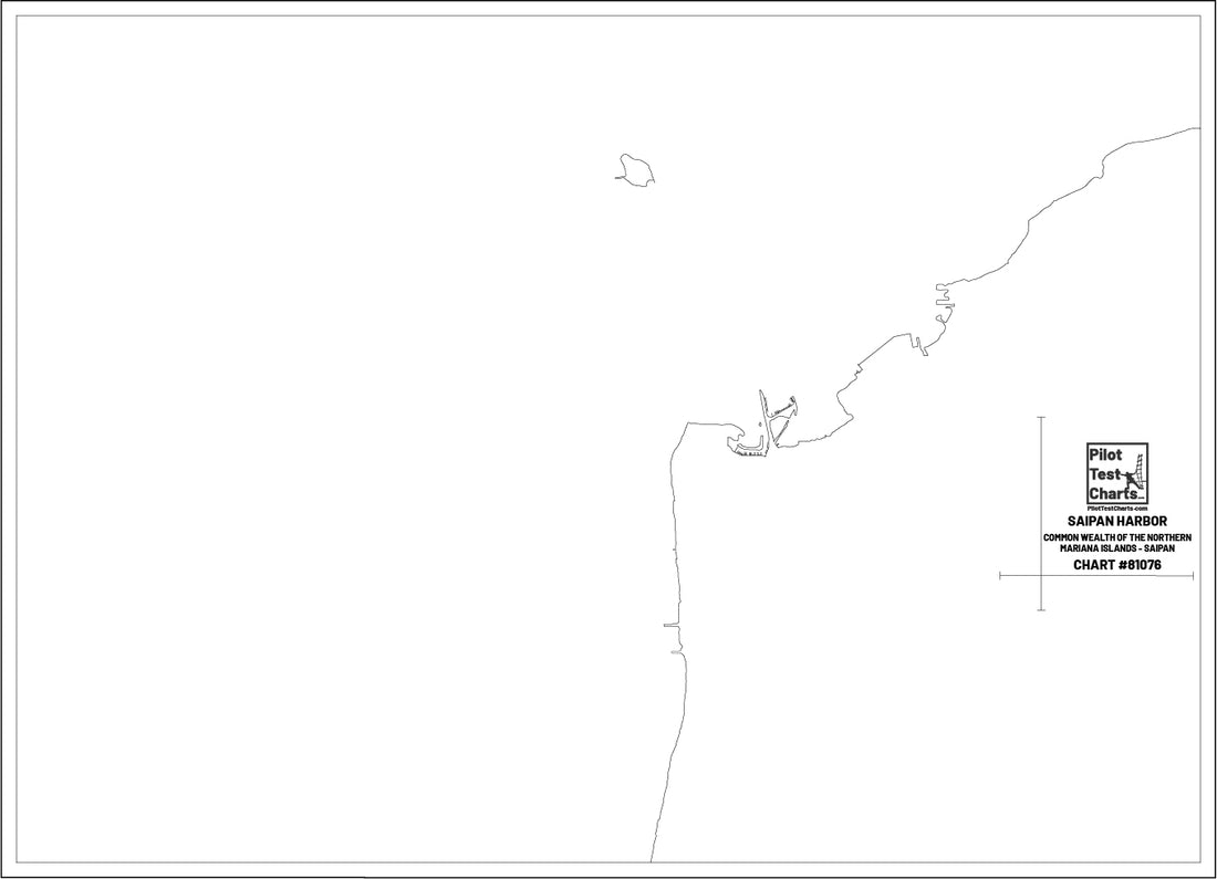#81076 Saipan Harbor, Saipan Chart – Pilot Test Charts