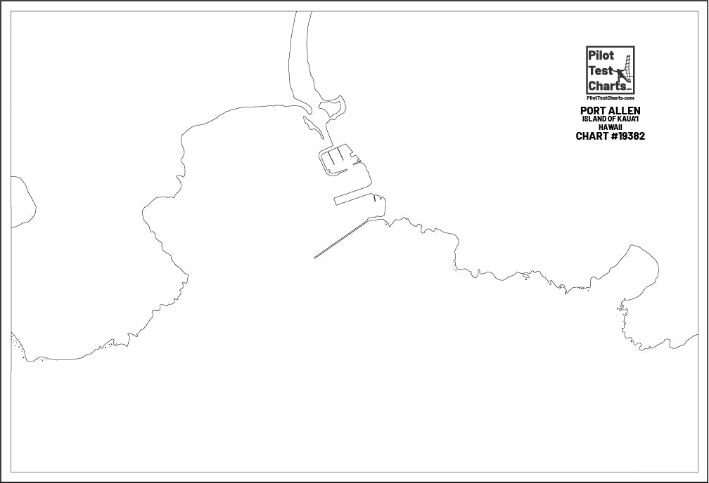 #19382 Port Allen, Island of Kaua'i Chart – Pilot Test Charts