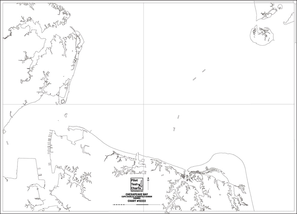 #12222 Chesapeake Bay, Cape Charles to Norfolk Harbor, Virginia – Pilot ...